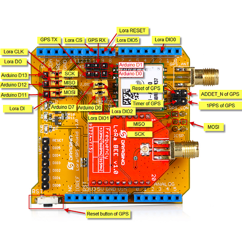 Dragino Lora Bee 868mhz